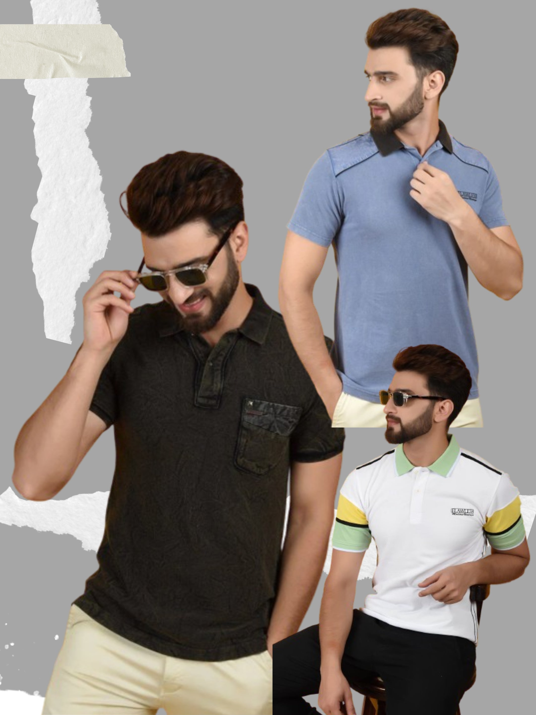Classic & Comfortable: Men Polo T-Shirts Collection – Being Flawless